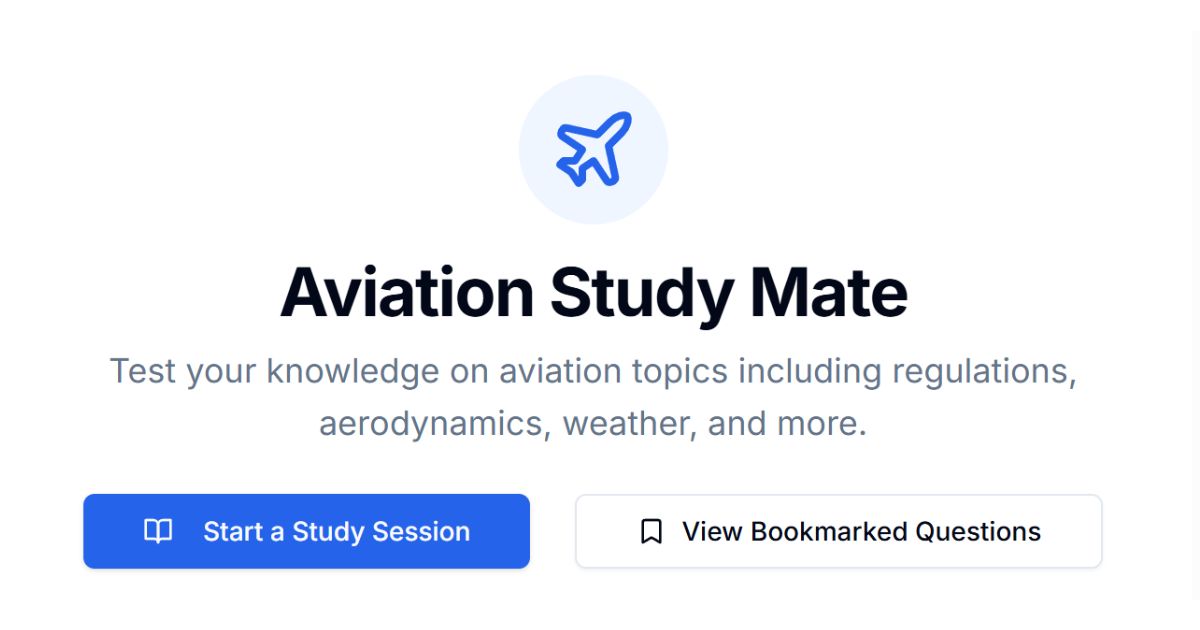 Aviation Study Mate